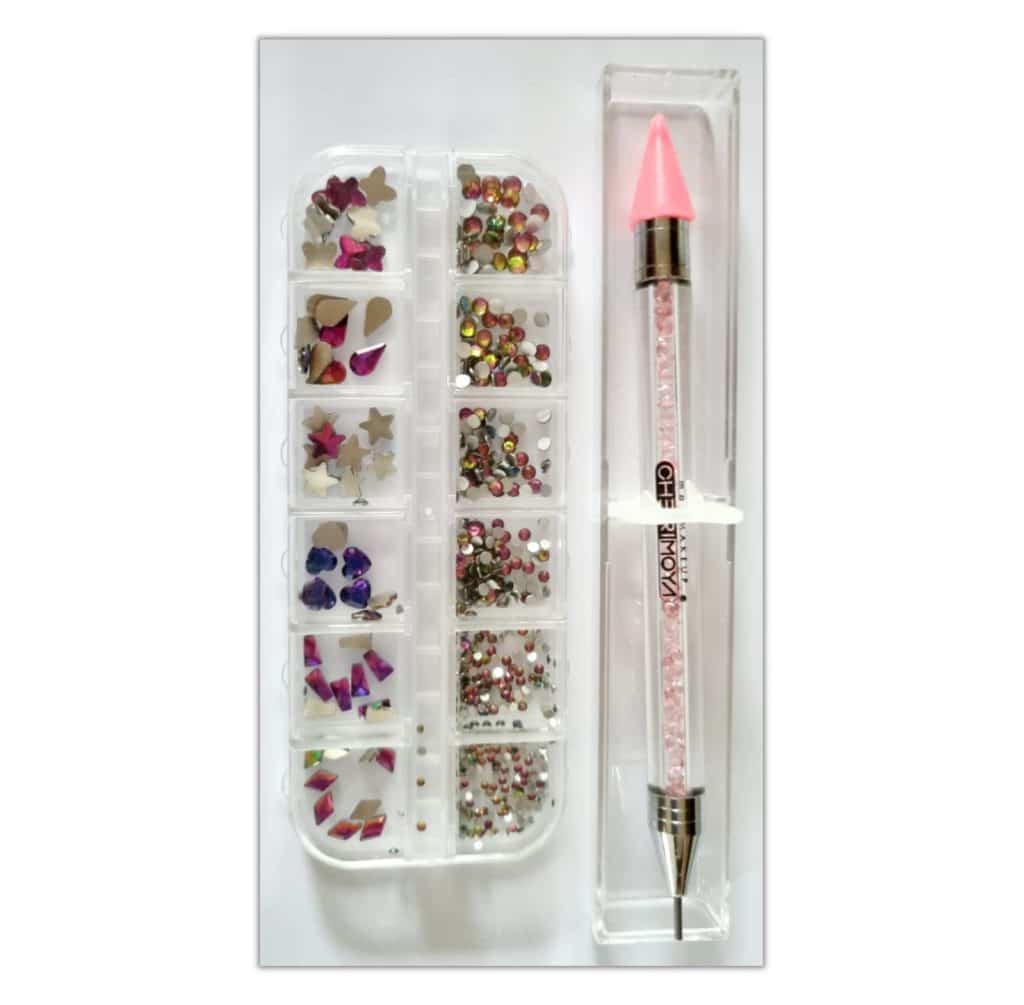 Set de Piedras strass en Formas mix Calidad Swarovski color Rain Bow ...